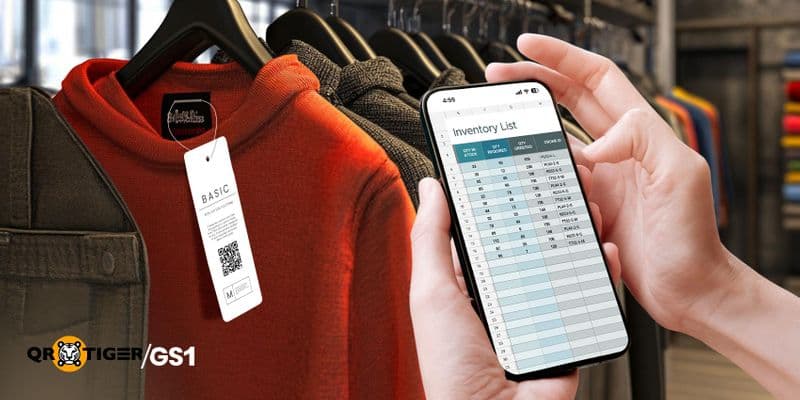 GS1 QR Code For Inventory Management In Apparel And Fashion